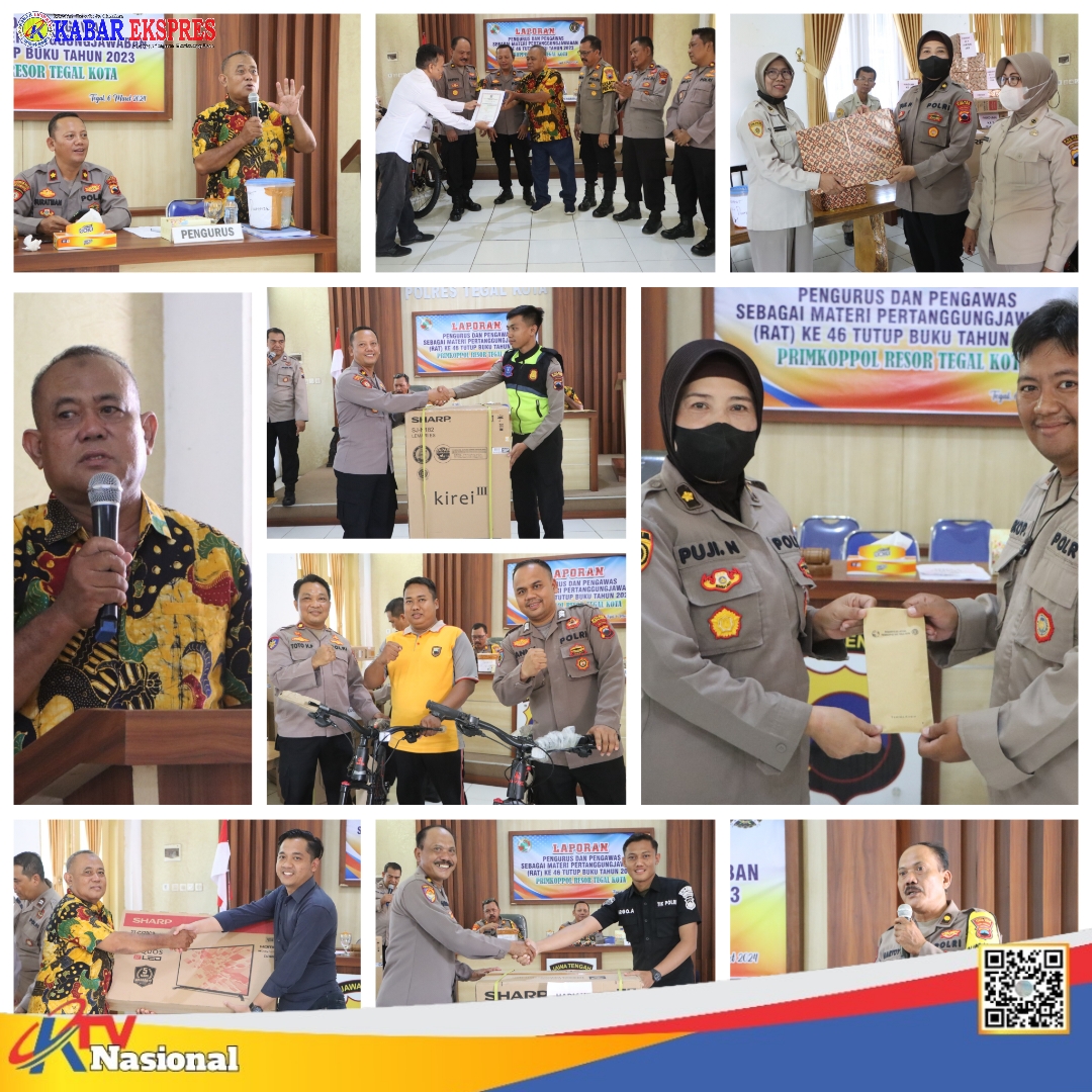 Tutup Buku Ke-46 Tahun 2023, Primkopol Resor Tegal Kota Gelar Rapat ...