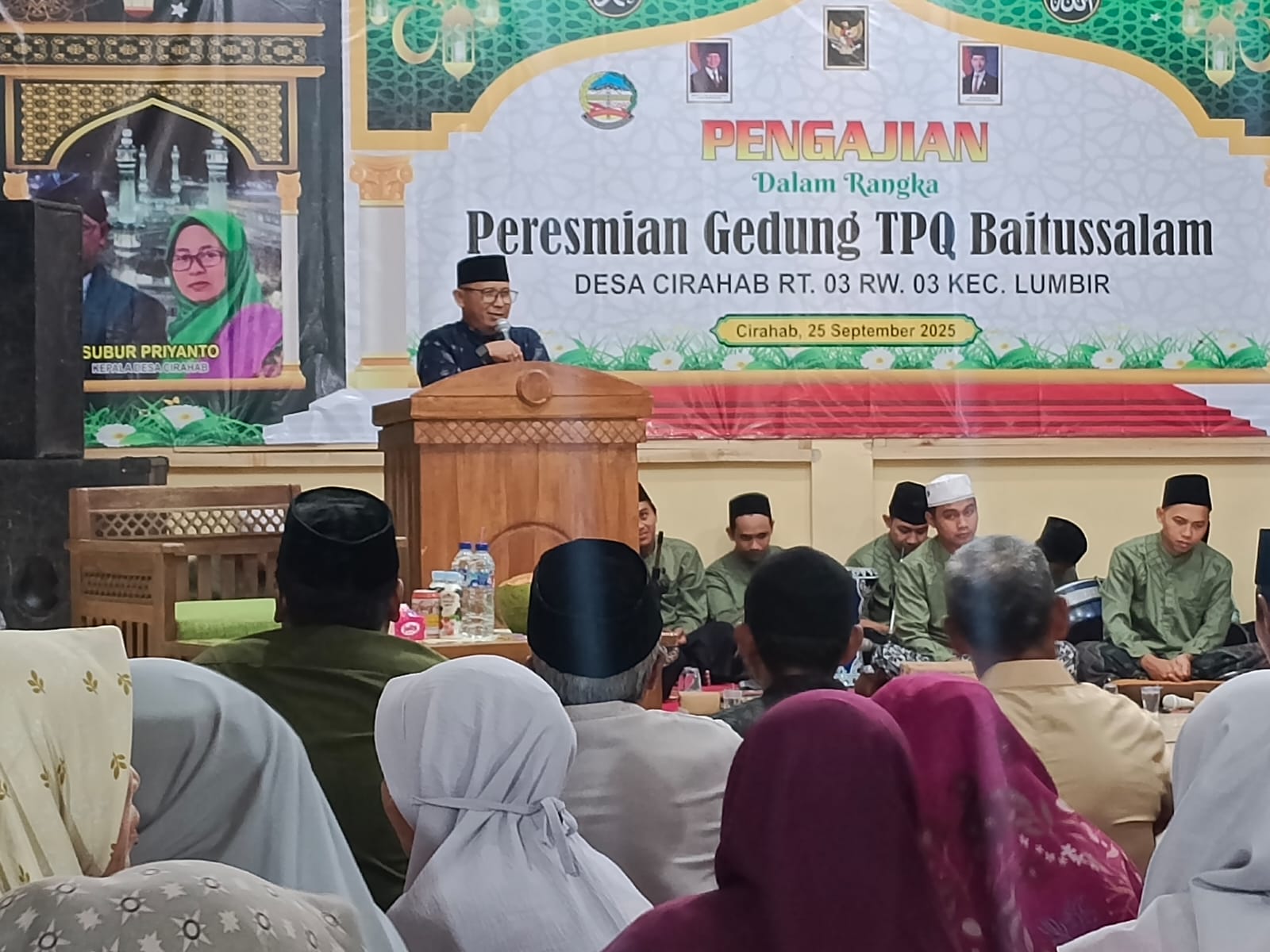 Peresmian Gedung TPQ Baitussalam Cirahab: Investasi Masa Depan Generasi ...